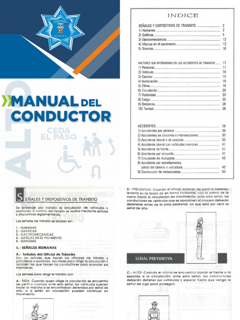 Manual Del Conductor | PDF