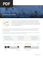 Capsule Neuron 3: Technical Data Sheet | PDF | Wireless Lan | Ieee 802.11