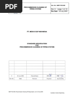 Hydraulic Piping Flushing Standards | PDF | Home & Garden