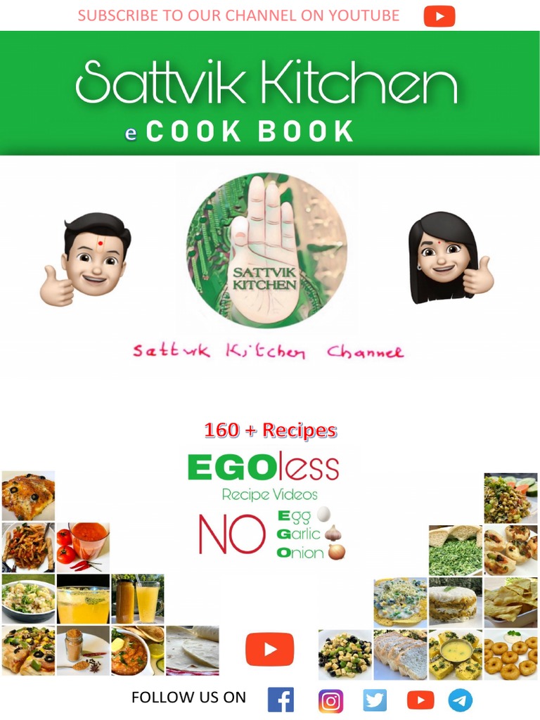 Sattvik Kitchen ECookBook | PDF