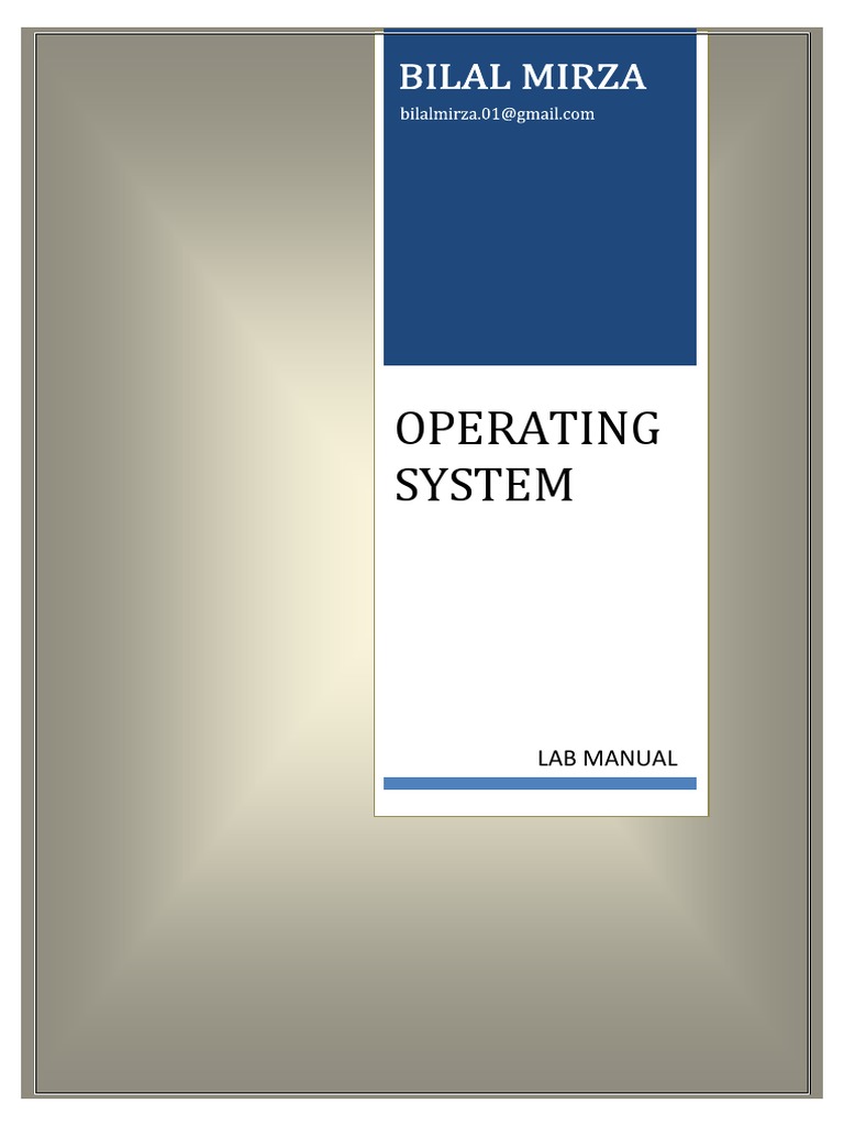Operating System: Lab Manual | Download Free PDF | Scheduling (Computing) | Process (Computing)