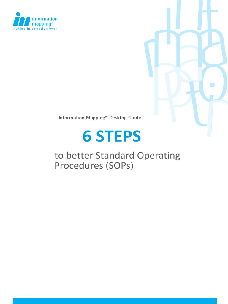 6 Steps To Better Sops | PDF | Information | Documentation