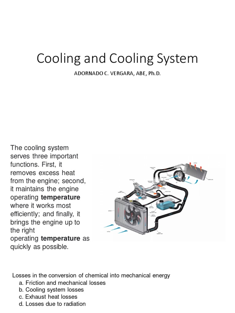 Module 5 - Cooling System | PDF | Heat Transfer | Engines