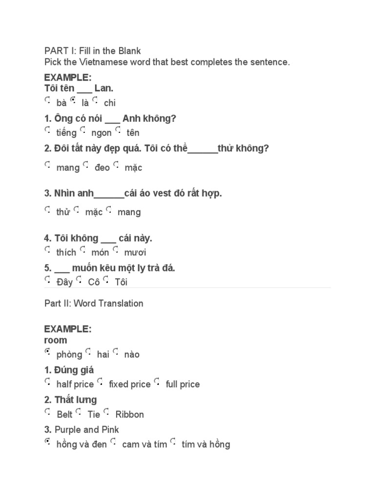 Bai Kiem Tra Cuoi Khoa 1 | PDF