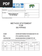 Method Statement - Non-Metallic Pipeline Instalation & Pull Through To ...