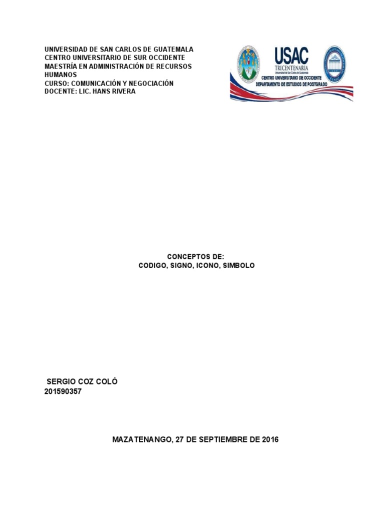 CODIGO | PDF | Los símbolos | Comunicación