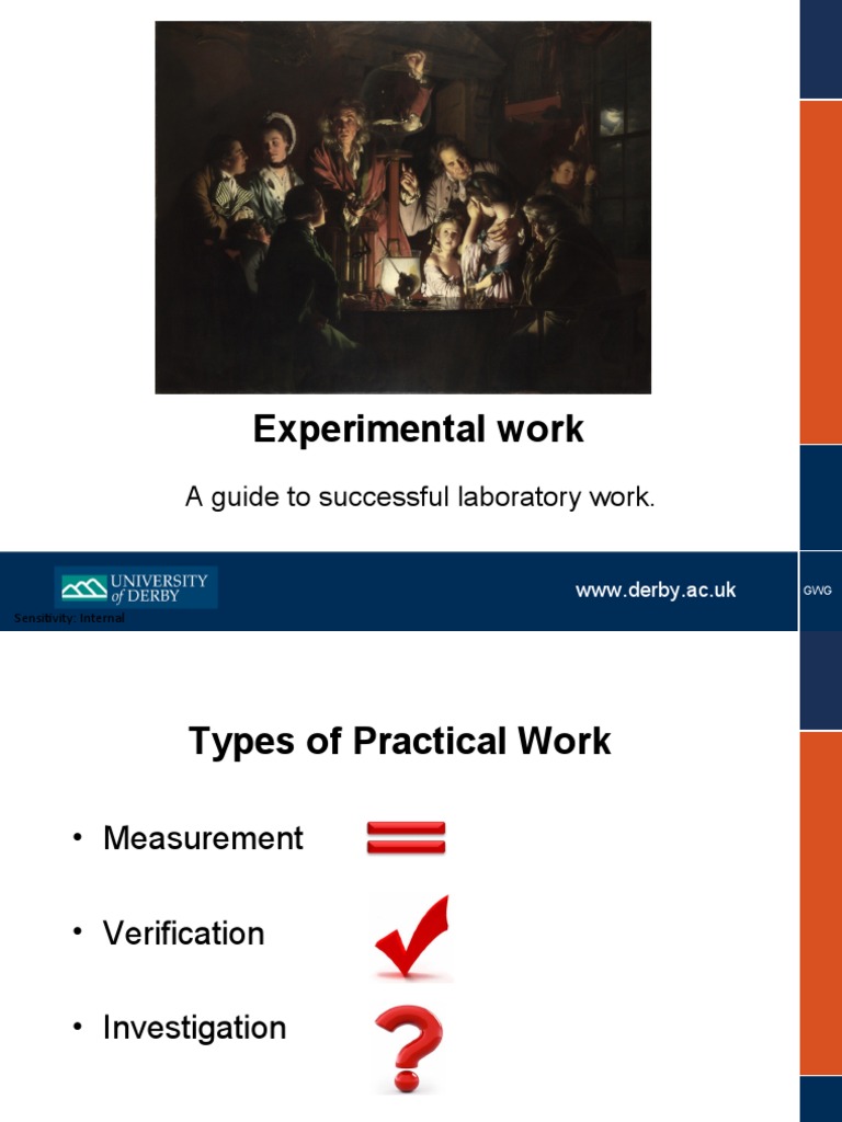 Experimental Work: A Guide To Successful Laboratory Work | PDF ...