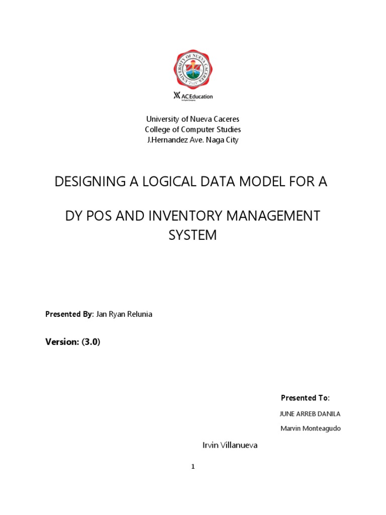 Designing A Logical Data Model | PDF | Relational Database | Databases