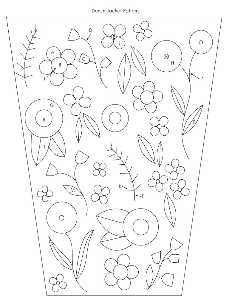 Jean Jacket Pattern | PDF