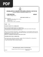 Zimsec O Level Computer Studies Project Guide | PDF | Statistics Of ...