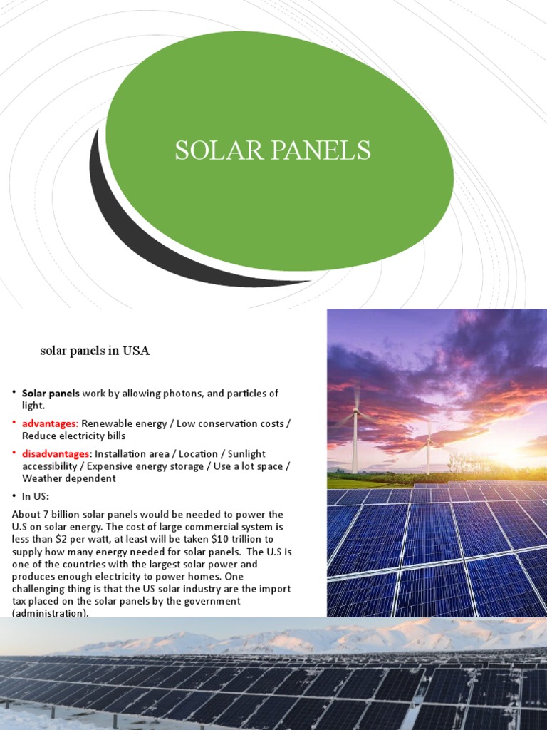 Solar Panels | PDF | Solar Power | Photovoltaics