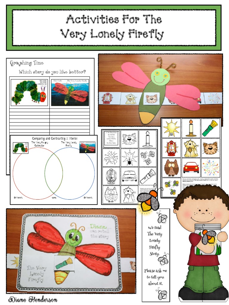 Firefly Activities The Very Loney Firefly Craft and Activities | PDF ...
