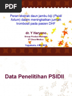 Psidii Syrup: Solusi Trombosit Rendah | PDF