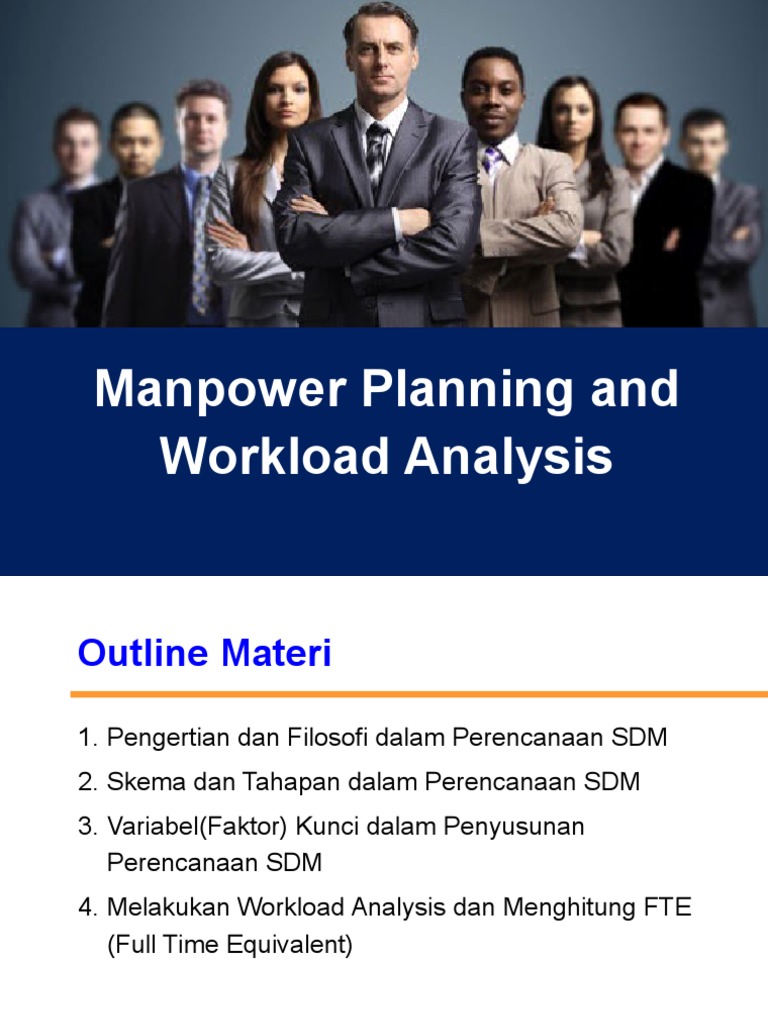 Manpower Planning Dan Workload Analysis | PDF