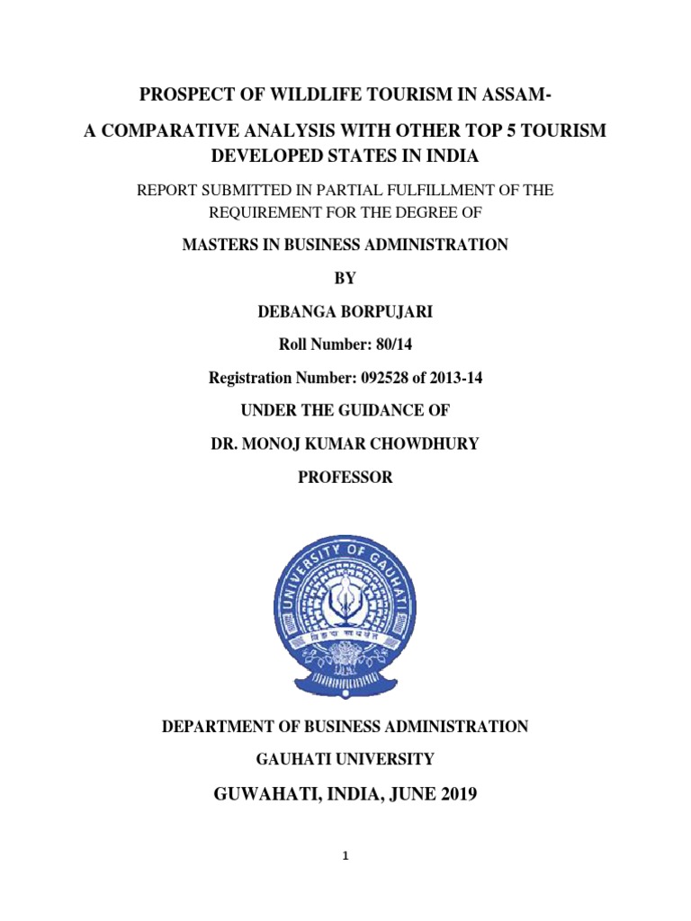 Final Sem Project Report | PDF | Tourism