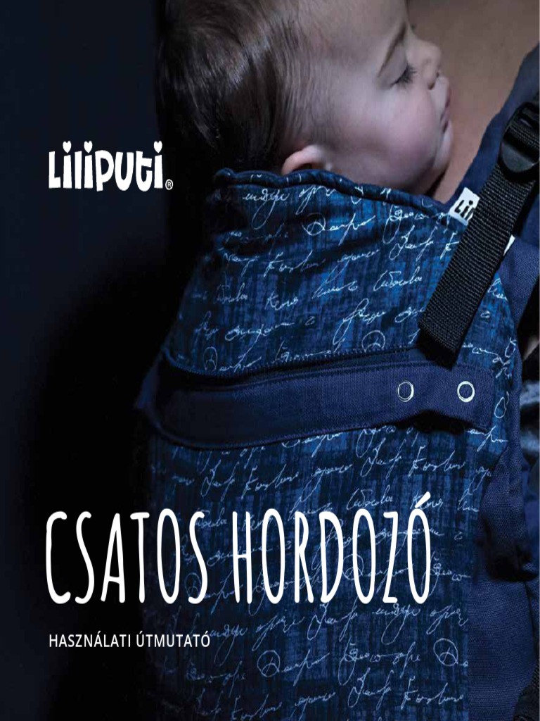 Liliputi Csatos Hordozo Hasznalati Utmutato | PDF