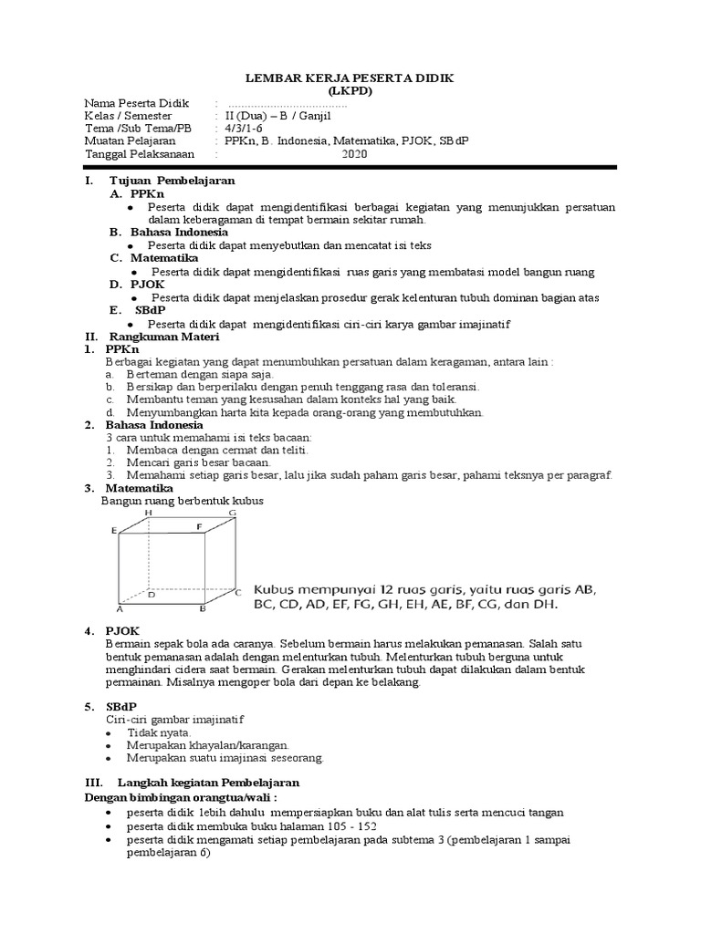 LKPD | PDF