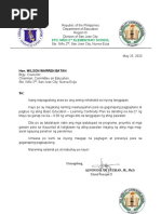 Example of Solicitation Letter Filipino | PDF