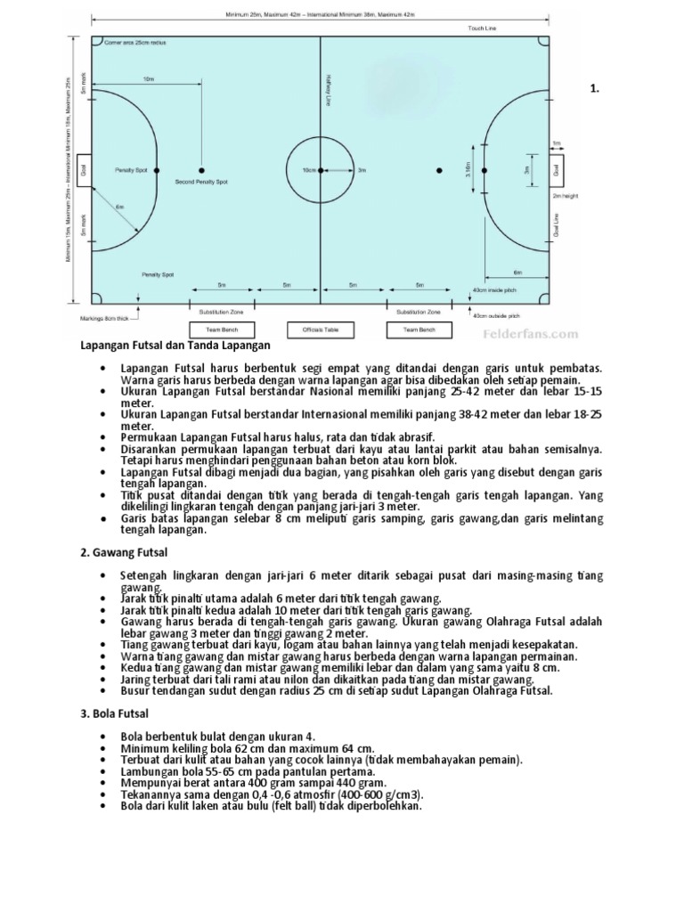Lapangan Futsal | PDF