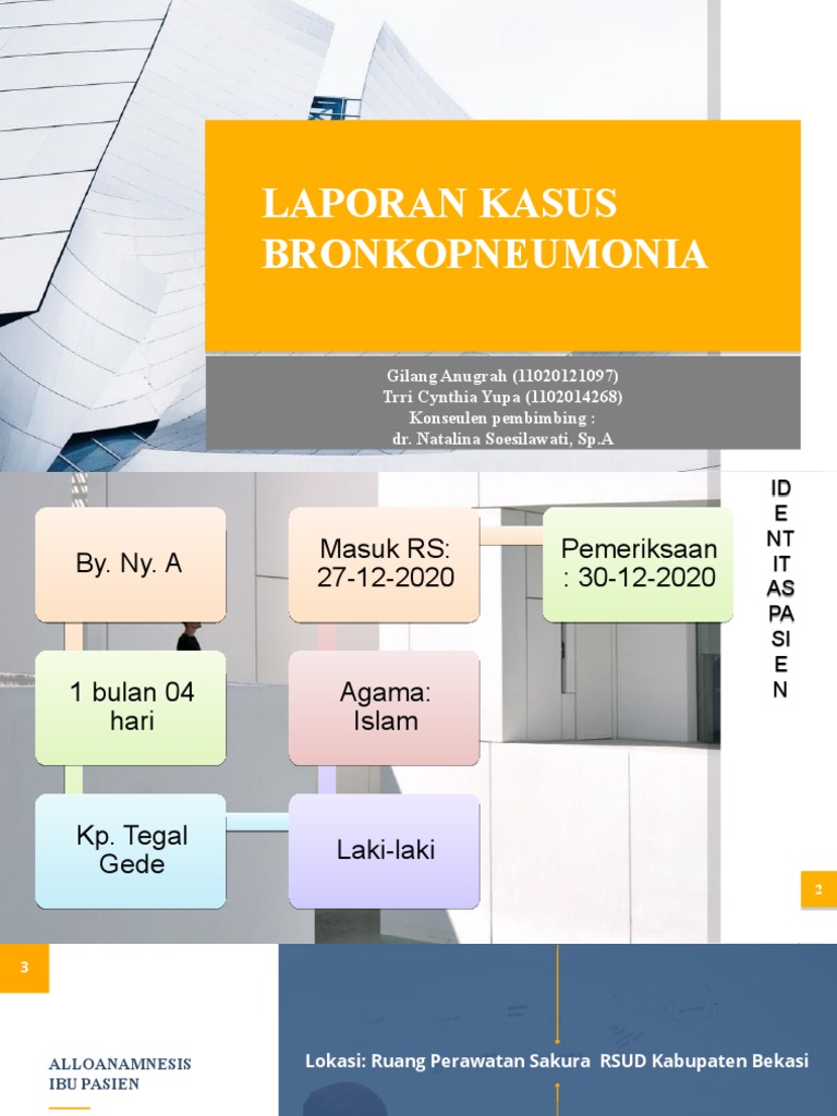 Laporan Kasus Anak Bronkopneumonia Dan Bronkitis | PDF