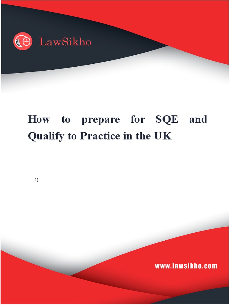 How To Prepare For SQE and Qualify To Practice in UK | PDF | Trust Law ...