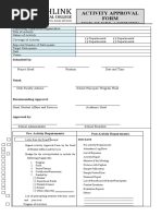 Activity Proposal Template | PDF
