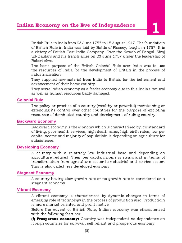 Indian Economy Notes Book | PDF | World Trade Organization | Agriculture