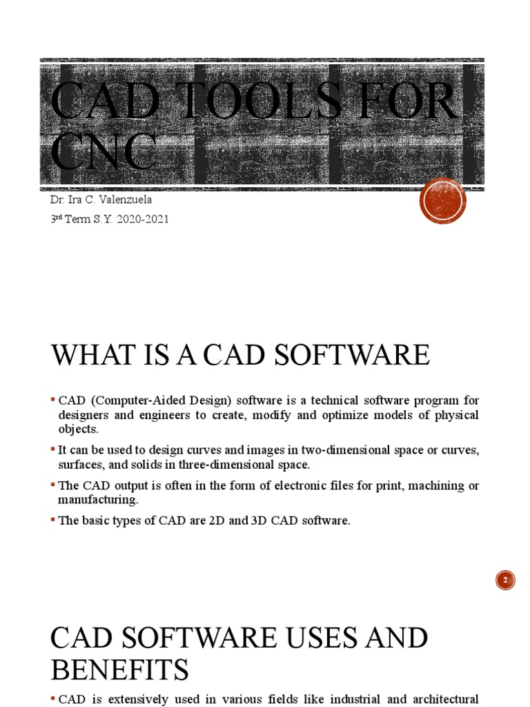 CAD Tools For CNC | PDF | Computer Aided Design | Computing