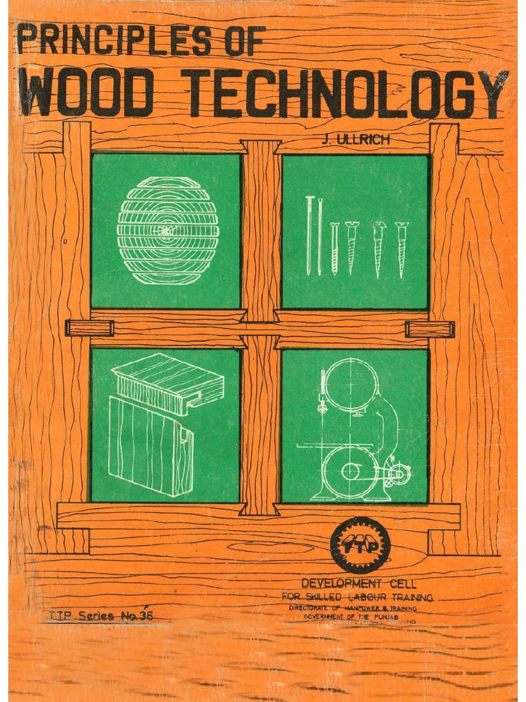 36-Principles of Wood Technology | PDF
