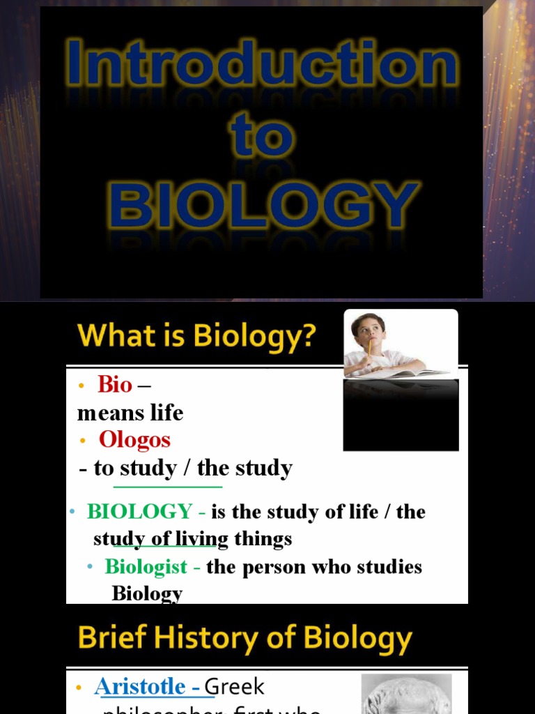 Introduction To Biology, Chemistry, and Physics | PDF | Chemistry ...