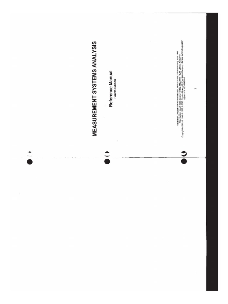 MSA 4th Edition | PDF | Statistics | Science