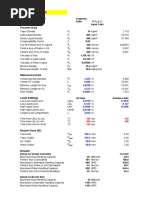 Slug Catcher Sizing Spreadsheet | PDF | Volume | Flow Measurement