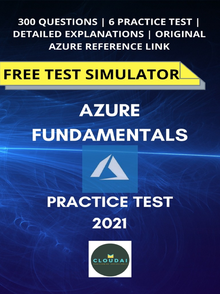 PRACTICE TEST - AZURE Fundamentals (AZ-900) - PASS in FIRST Attempt ...