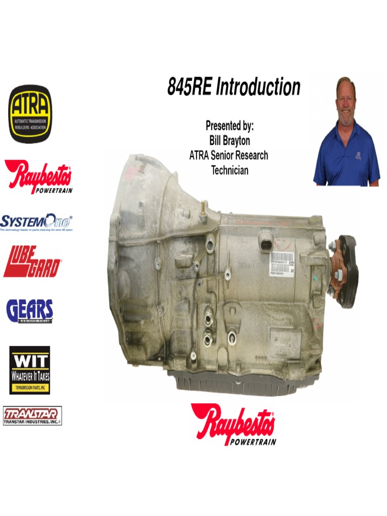 845re Introduction | PDF | Transmission (Mechanics) | Clutch