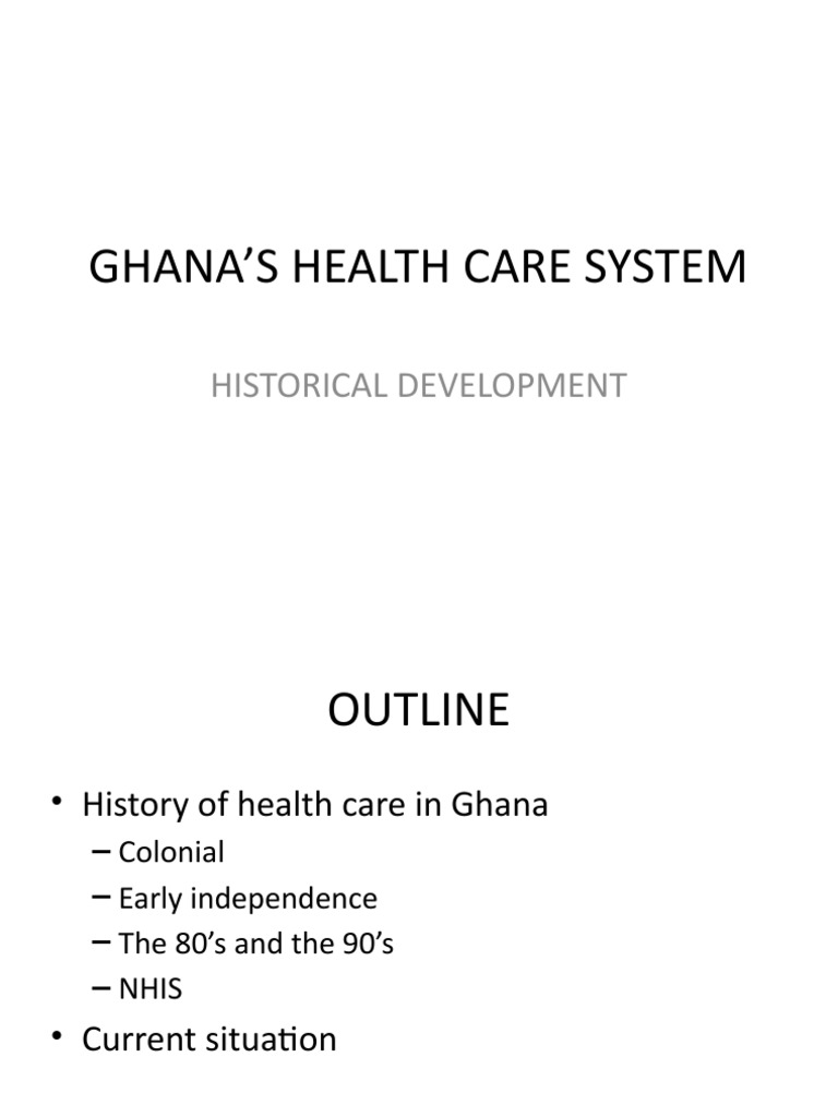 Overview of Ghana's Health Care System | PDF | Health Economics | Economies