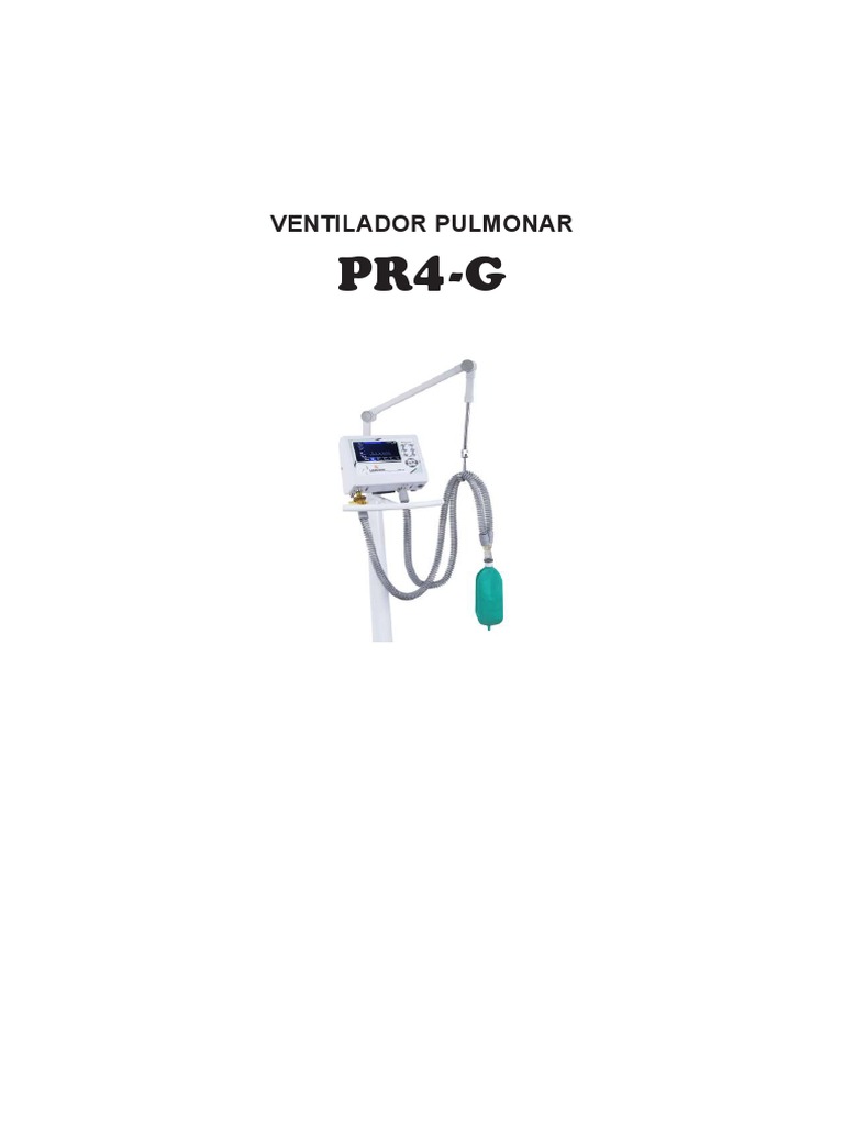 Guia Rapida Vent Transp PR4G | PDF | Sistema respiratorio | Medicina ...