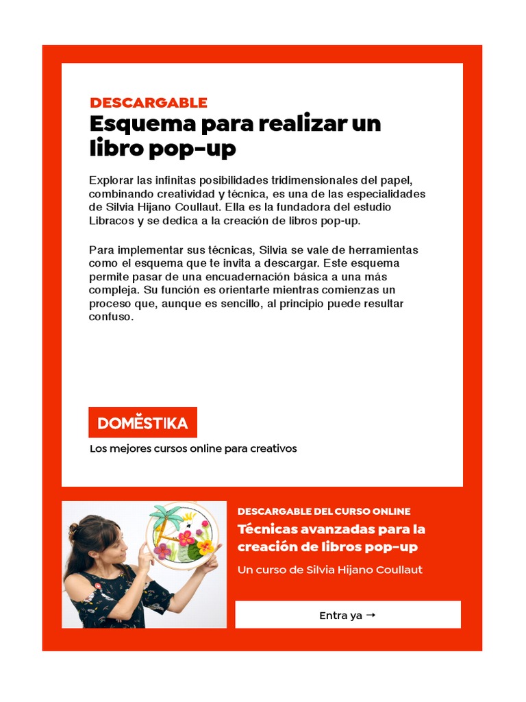 Esquema Libro Pop Up | PDF