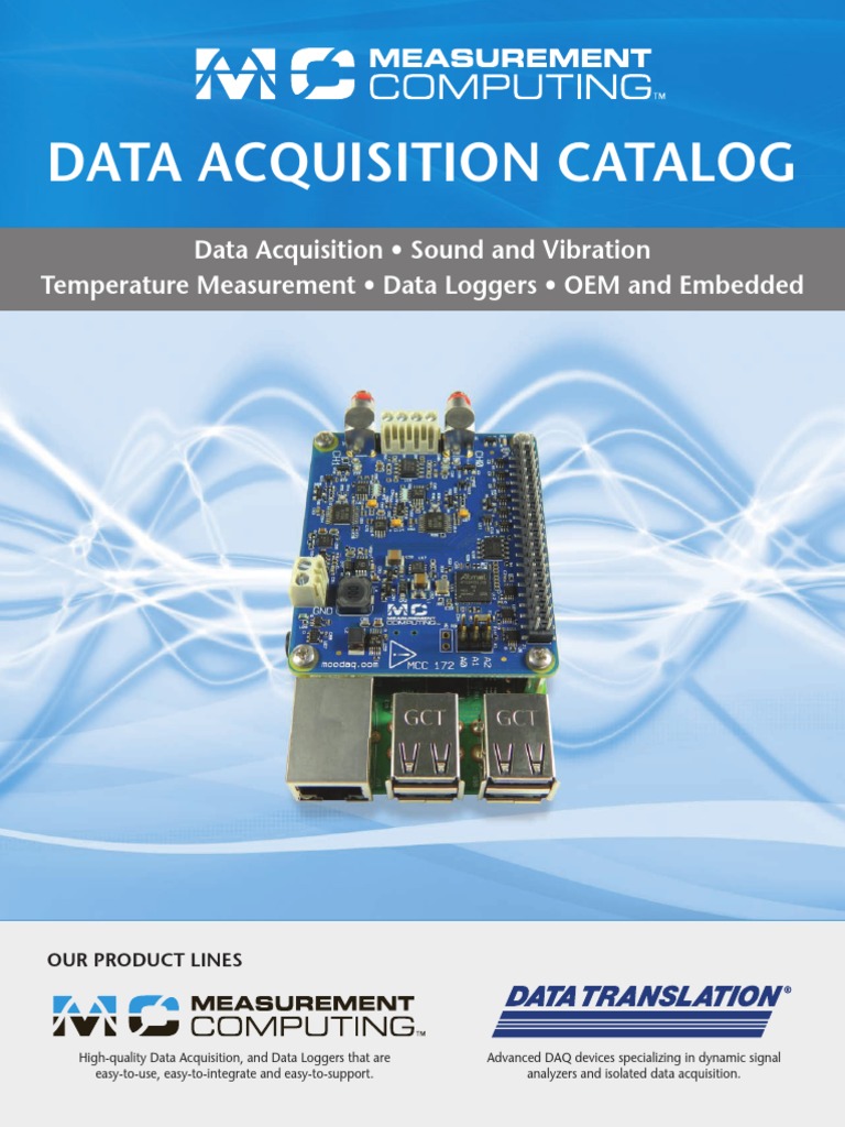 Data Acquisition Catalog EN | PDF | Data Acquisition | Input/Output