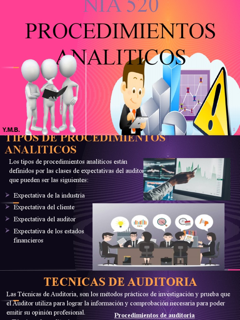 Procedimientos Analiticos - Nia 520 | PDF | Auditoría