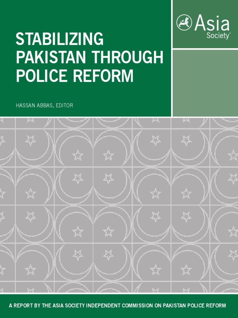 As Pakistan Police Reform | PDF | Police | Pakistan