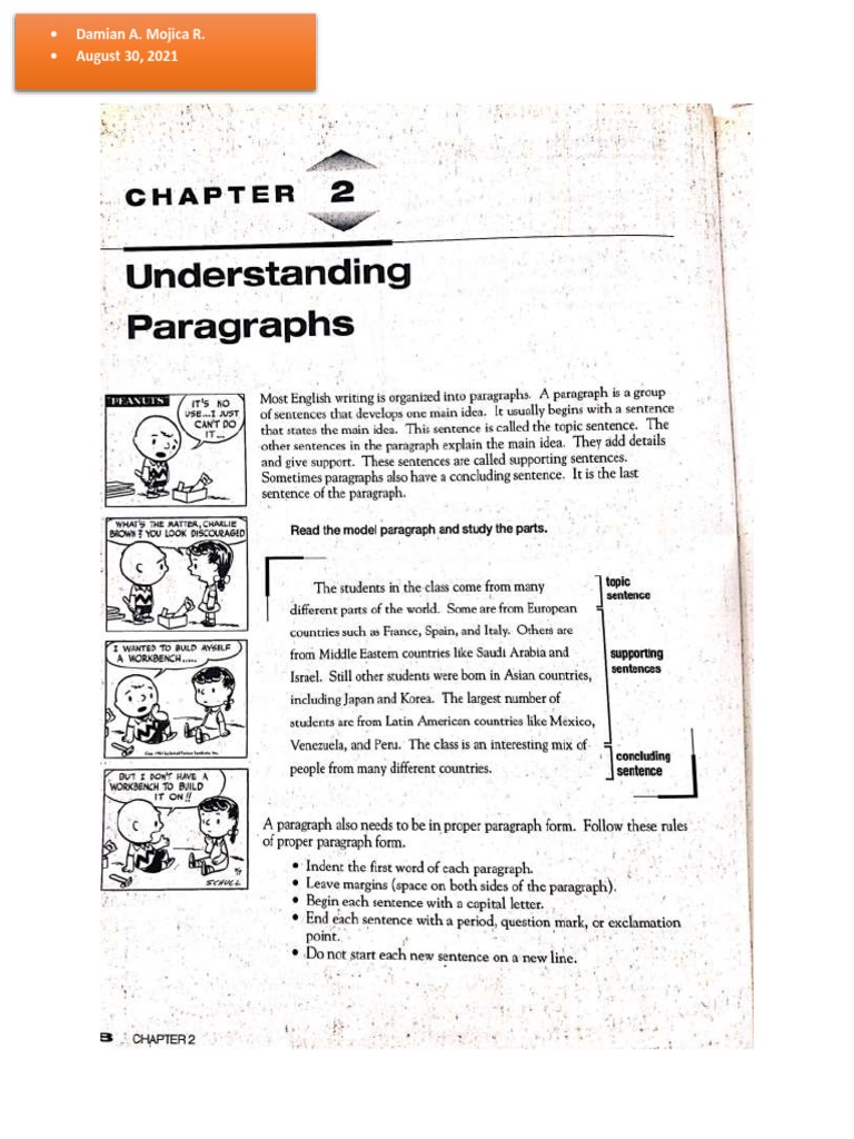 Understanding Paragraphs Exercices | PDF