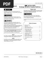 ATS Operation and Installation Manual | PDF | Battery (Electricity ...