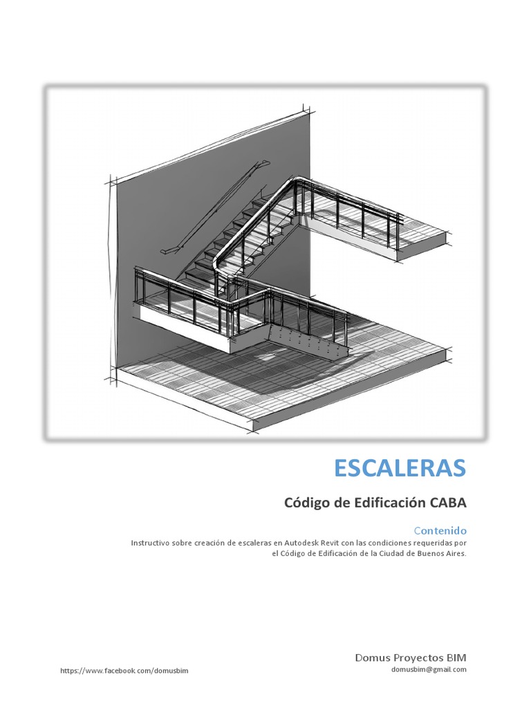 Escaleras Revit según Código CABA | PDF | Autodesk Revit
