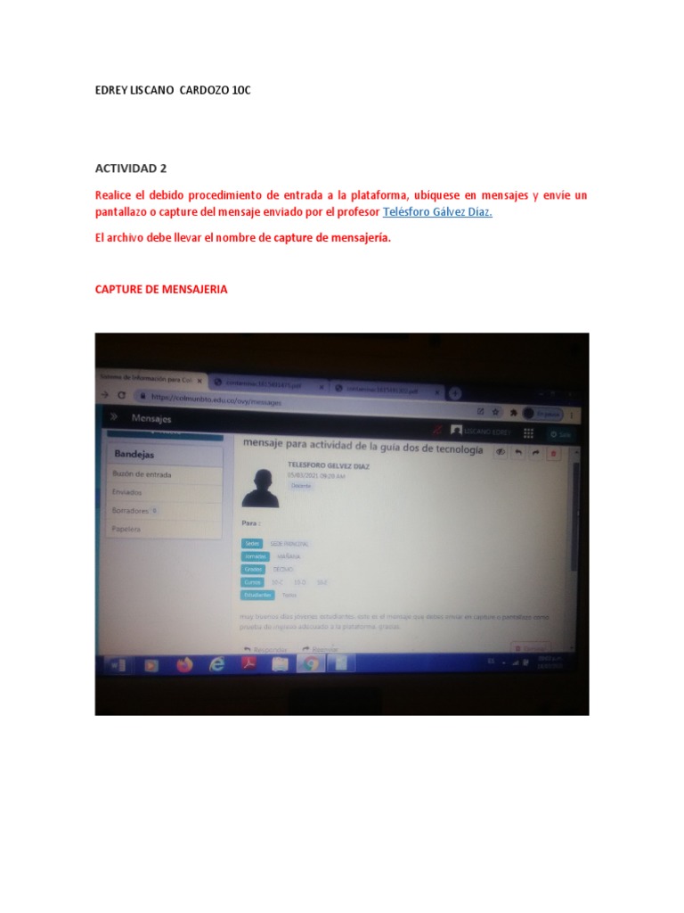 Tarea de Informatica | PDF | Internet | Red mundial