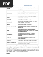 Tabla de Conectores Lógicos | PDF
