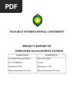Employee Management System Project Report & Documentation (PDF ...