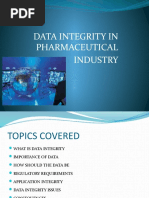 Share 'Data Integrity Audit Checklist | PDF | Metadata | Password