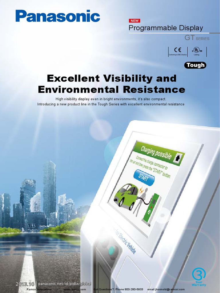 Excellent Visibility and Environmental Resistance: Programmable Display ...