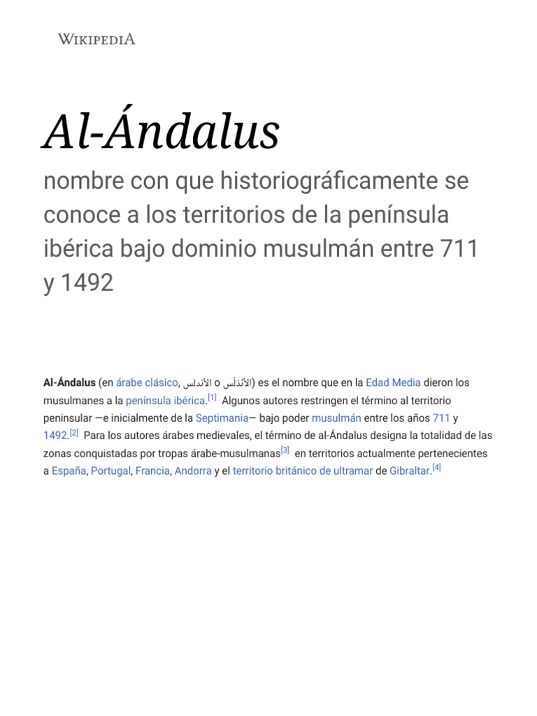 Al Ándalus | PDF | Al Andalus