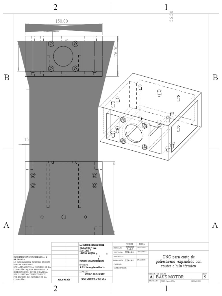 Planos CNC Word | PDF | Procesos industriales